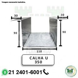 Calha rufo e acessórios - Forte do Serralheiro Ferro e Aço